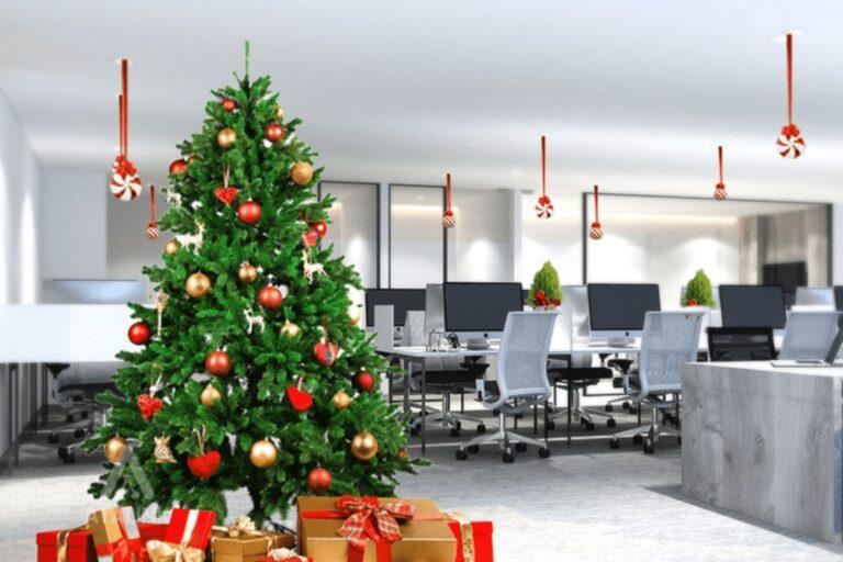 11+ Ý tưởng trang trí Noel văn phòng đơn giản, dễ thương