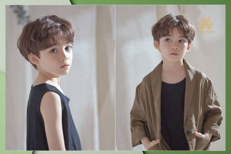 Top 12 kiểu tóc cho bé trai mặt tròn đáng yêu và điển trai